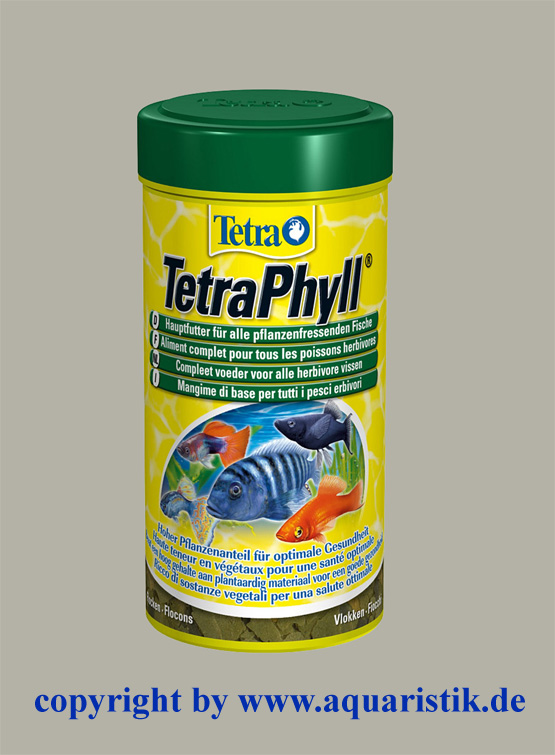 Tetra Phyll 100 ml | Aufzucht/Flocken/Ferien | Tetra Fischfutter ...