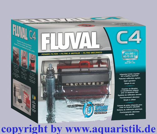Fluval C4 | Fluval C Serie + Medien | Hang-on Außenfilter | Filter ...