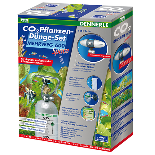 Dennerle CO2 Pflanzen-Dünge-Set Mehrweg 600 Space auf Aquaristik.de ...